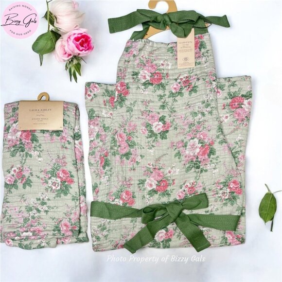 Laura Ashley | Kitchen | Laura Ashley La Ashfield Floral Apron Kitchen ...